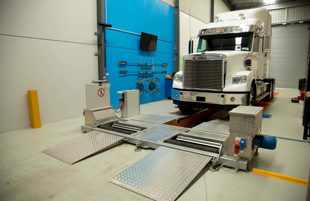 BM20200 Mobile Roller Brake Tester - BM Test Equipment